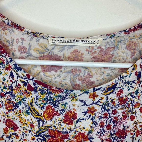 Peruvian Connection | Dresses | Peruvian Connection Tivoli Floral ...
